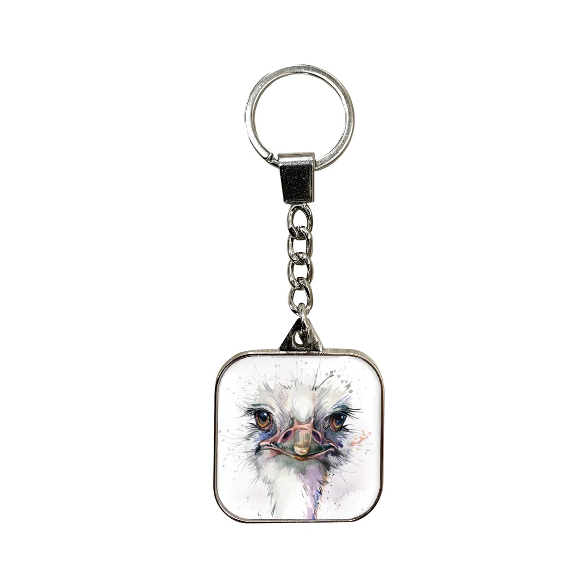 Octavia The Ostrich Keychain – Gift It Gray