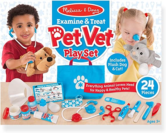 Pet Vet Play Set Gift It Gray